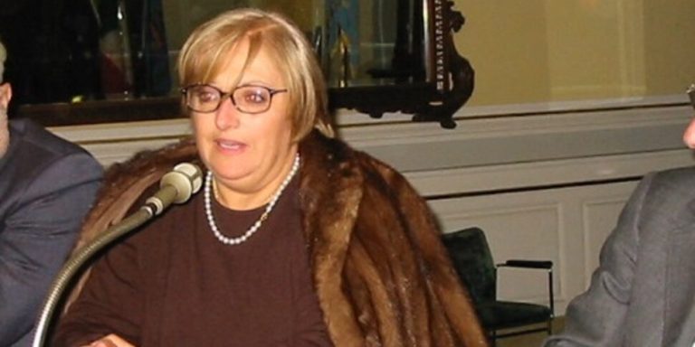 The widow of the journalist Beppe Alfano murdered by the mafia in ...