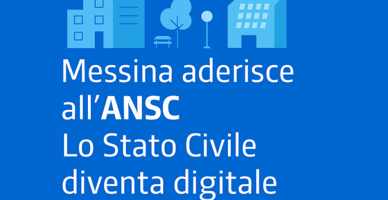 Messina: from Tuesday the civil status will be digital with the ANCSC ...