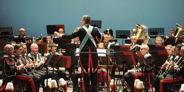 The homage to the opera theater in the Carabinieri Band Concert